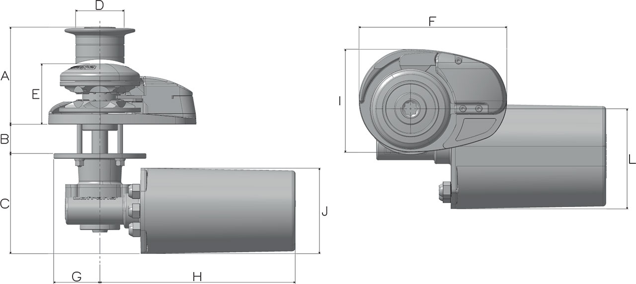 PROJECT 1000- VERTICAL WINDLASS Lofrans' - GTM MARINE
